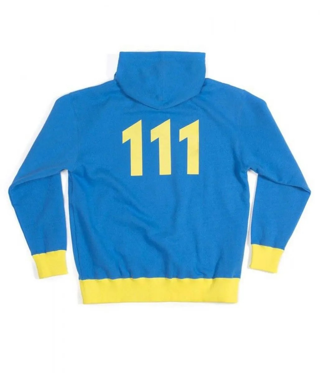 Vault 111 Fallout 4 Blue Hoodie - Thejacketpro